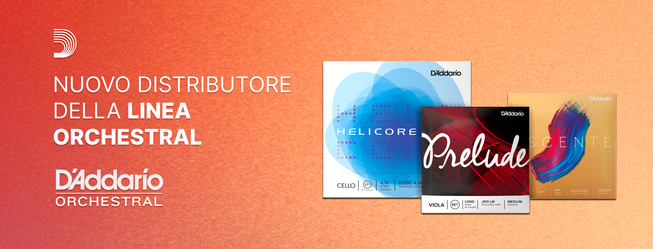 Nuovo distributore di D’Addario Orchestral | Adagio Italia