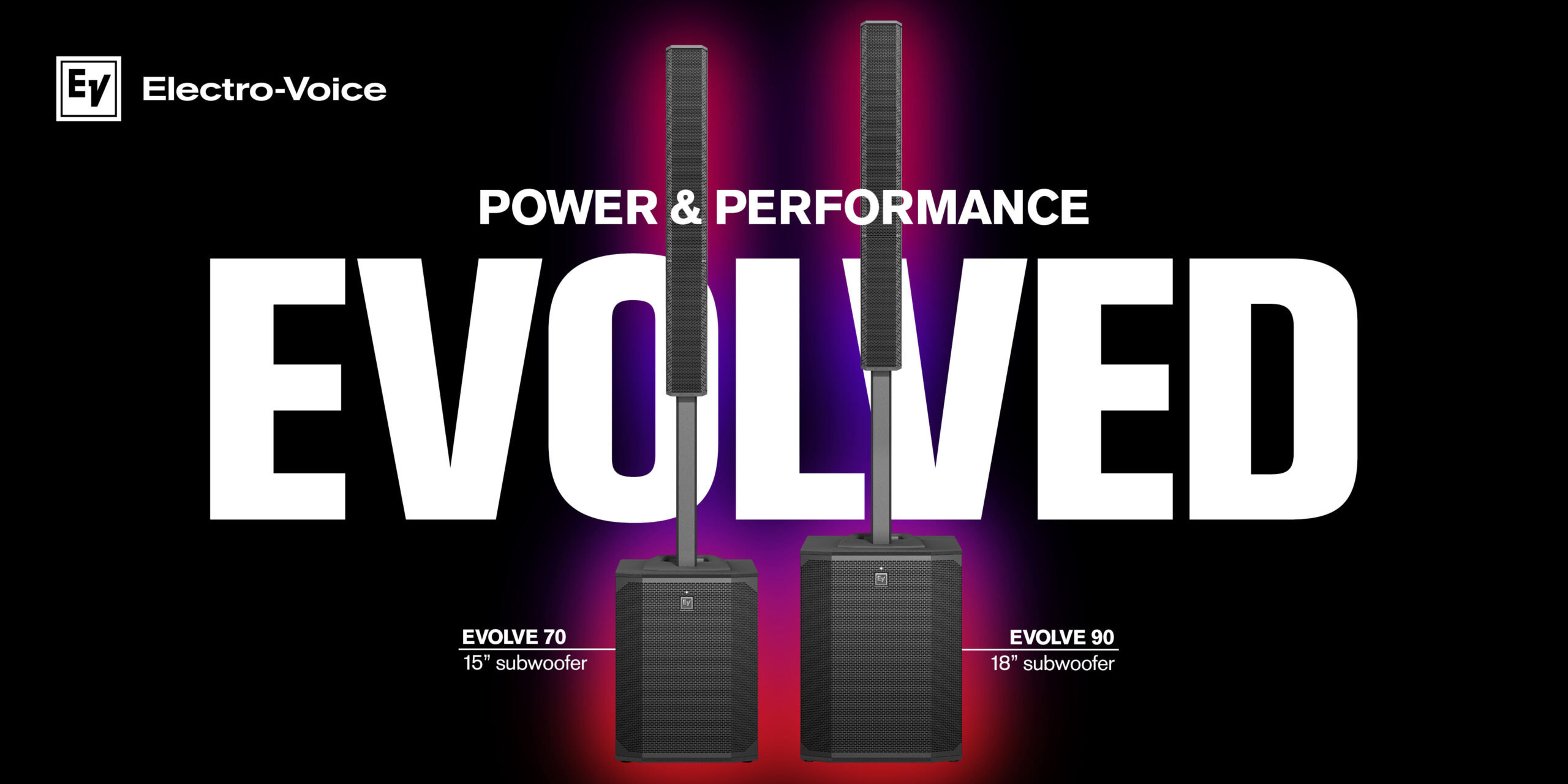 Nuovi Electro-Voice EVOLVE 70 e 90 | Adagio Italia